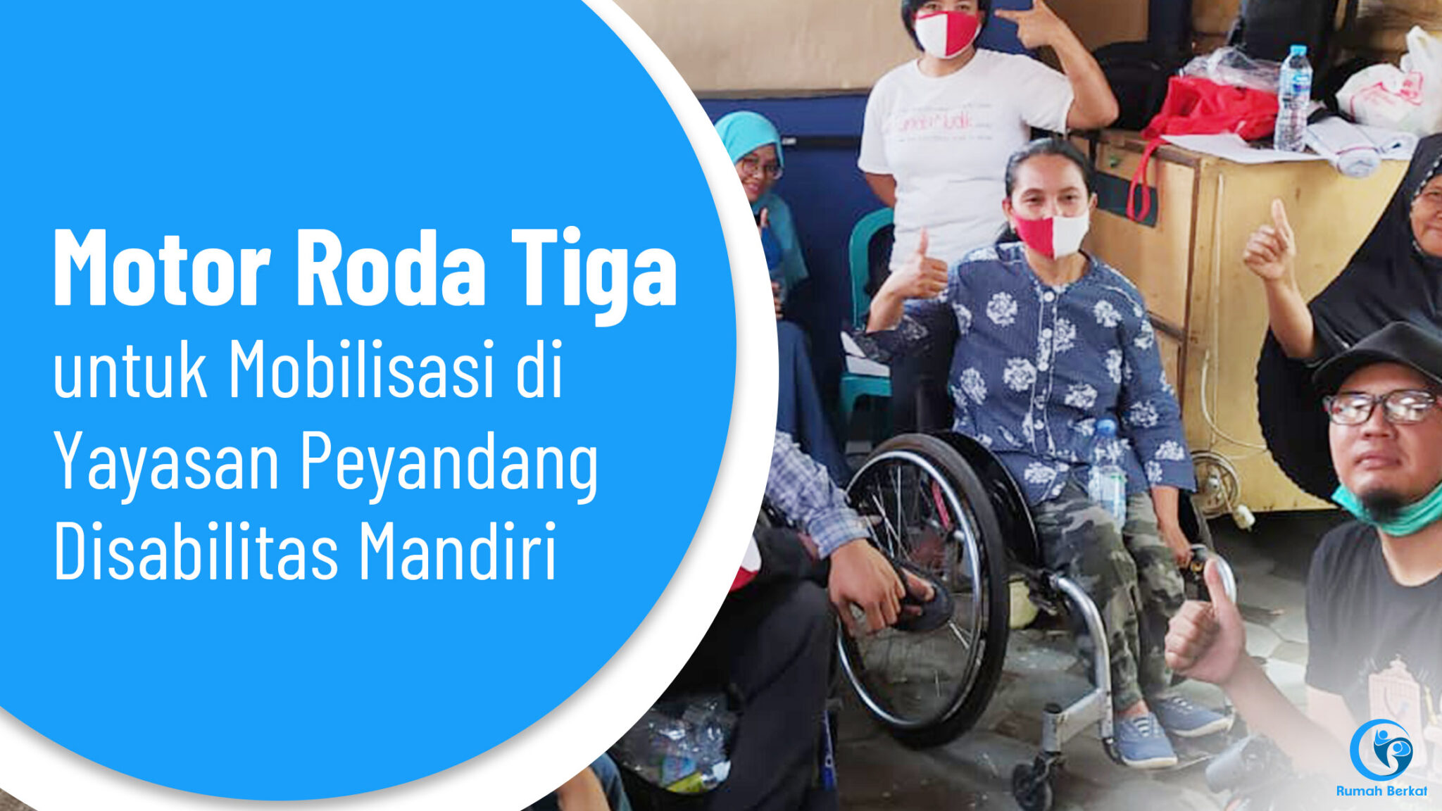Motor Roda Tiga untuk Mobilisasi di Yayasan Difabel Mandiri Indonesia ...